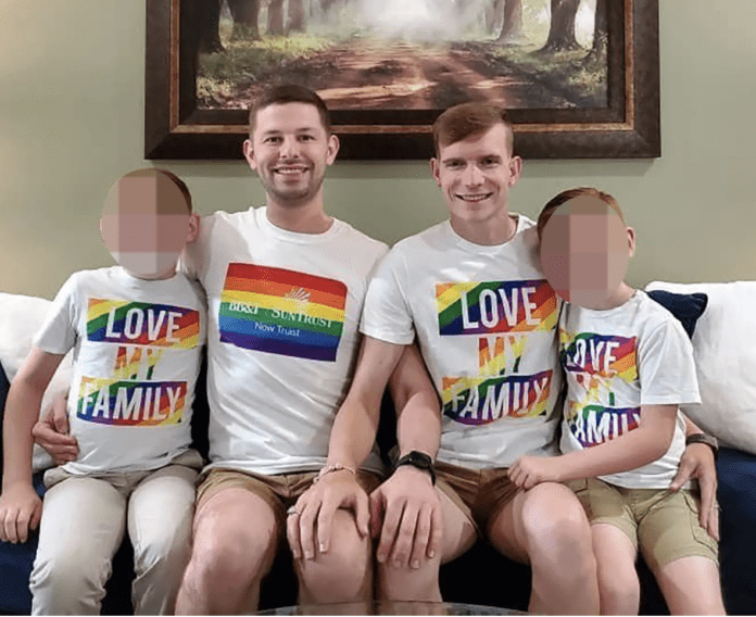 Gay couple who showed off picture-perfect family gets 100 years in ...